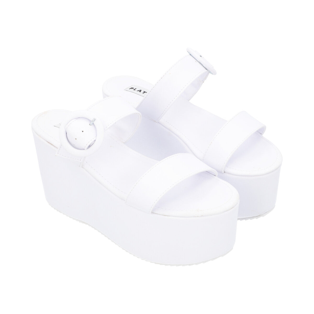Sandalia de Plataforma Trendy Para Mujer Ariana Blanco – Platonia